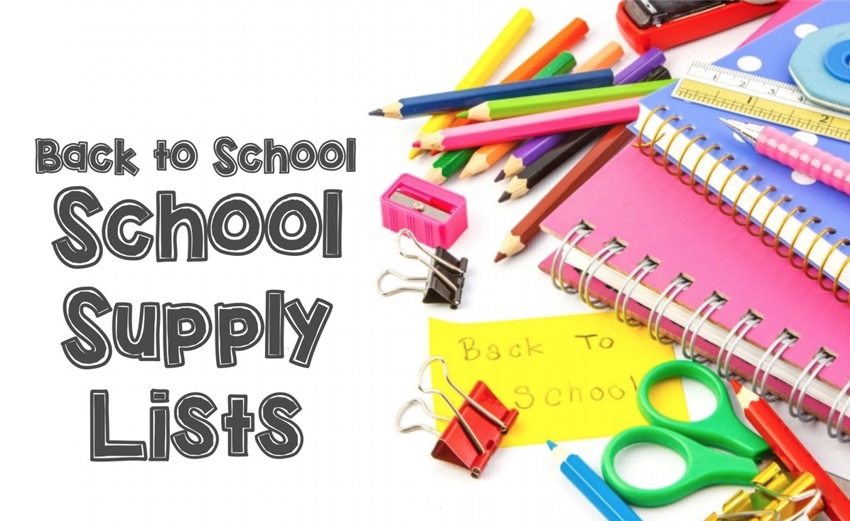School Supply Lists Cornerstone Community School